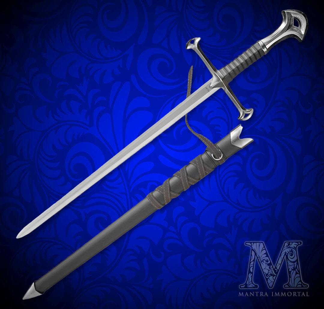 Custom-engraved Mini-sword the Sword of Elven Kings Fun-sized Version W ...