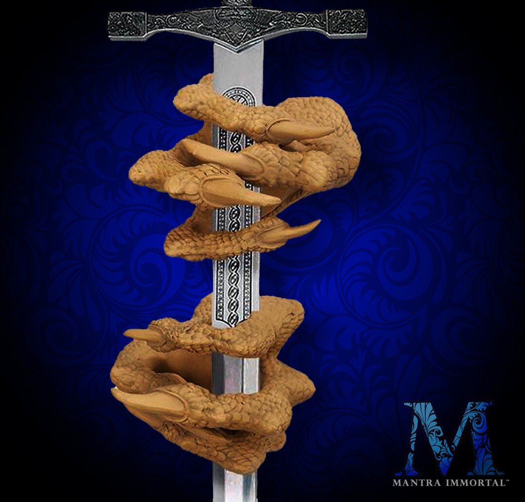 Dragon Claws Sword Holder Talons of Smaug Unique Sword Hanger Dragon ...