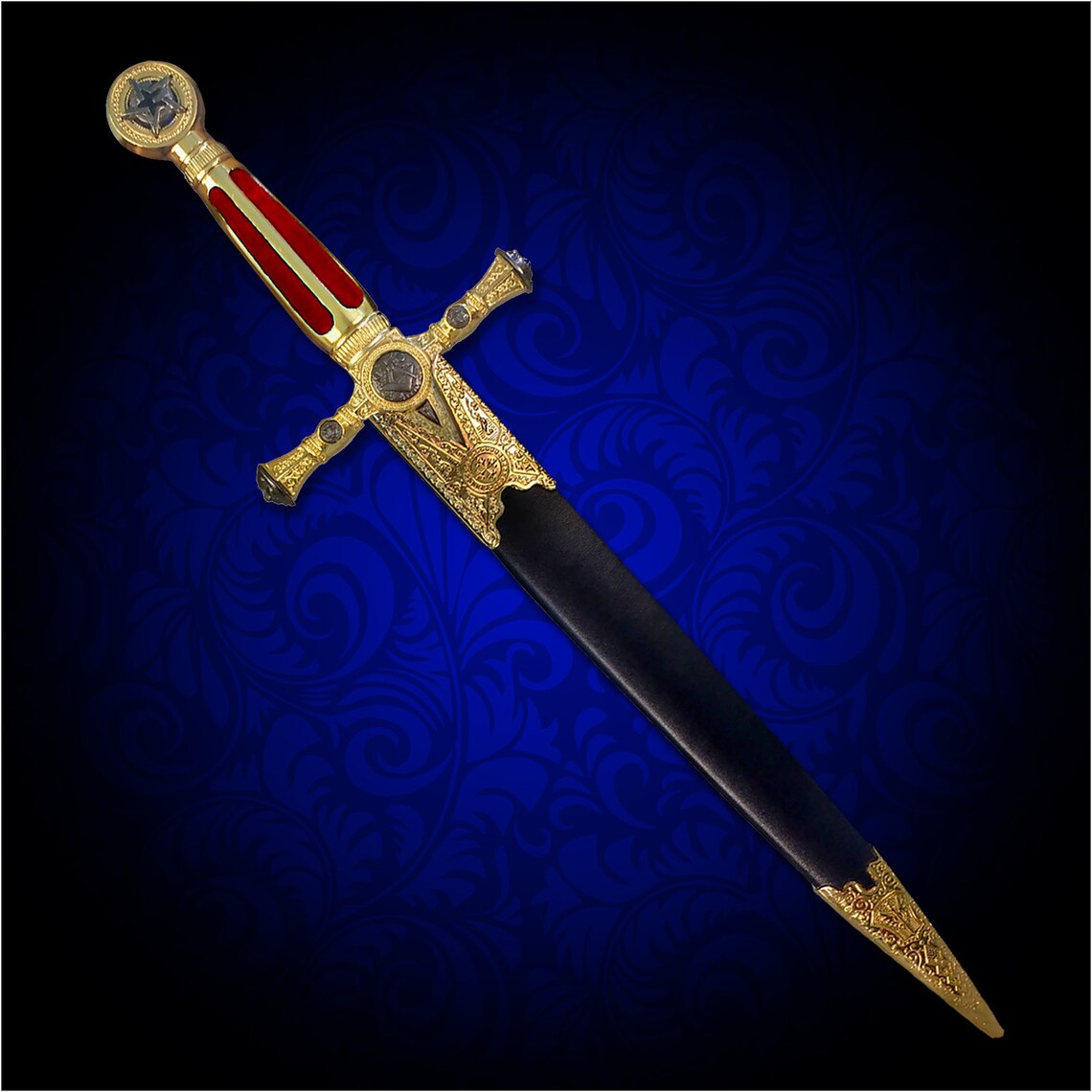 Custom Engraved Sword Decorative Knight's Short Sword | Etsy