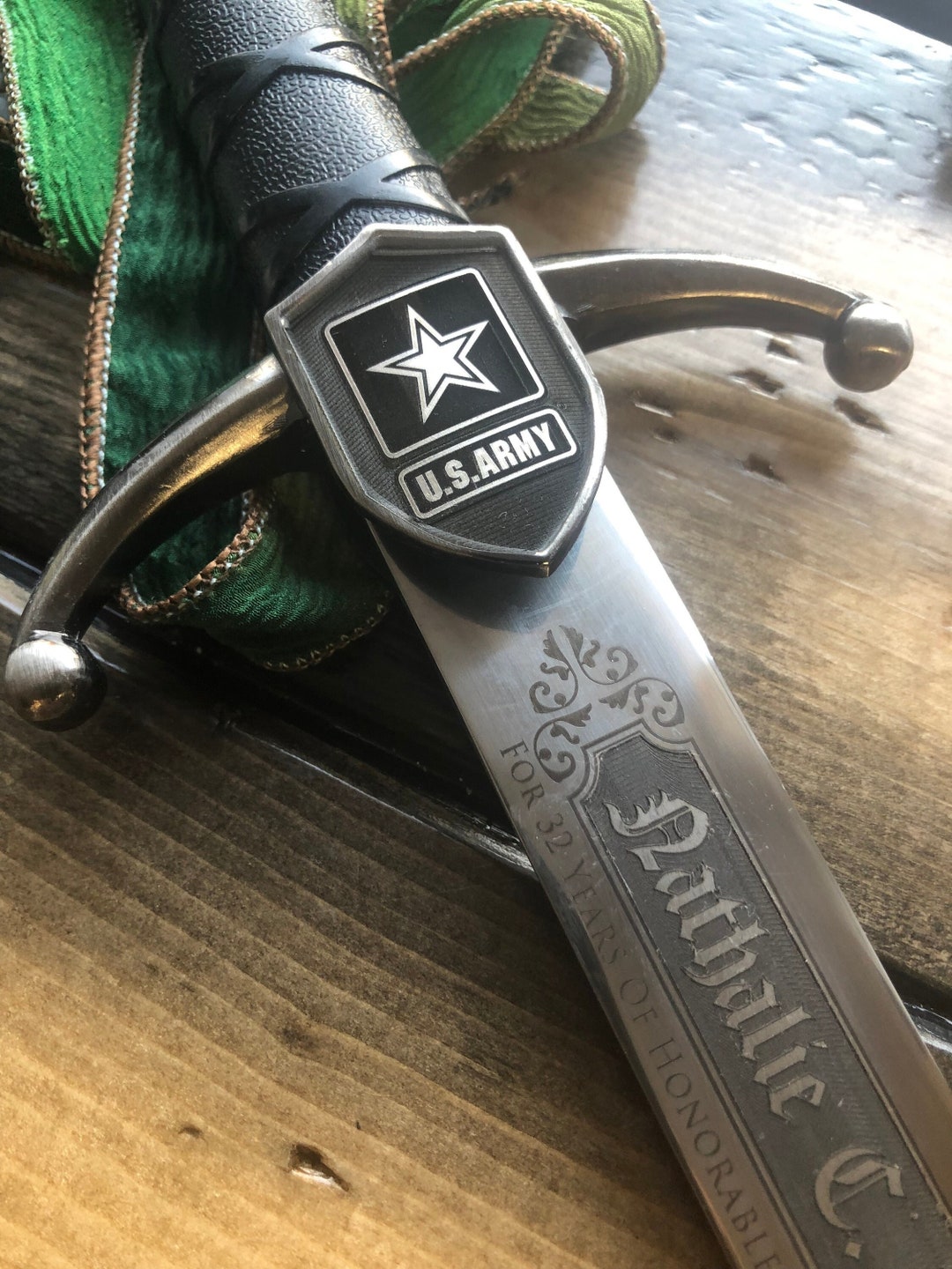 Personalized Medieval Sigil Dagger - Choose Your Graphic W/ Free Text ...