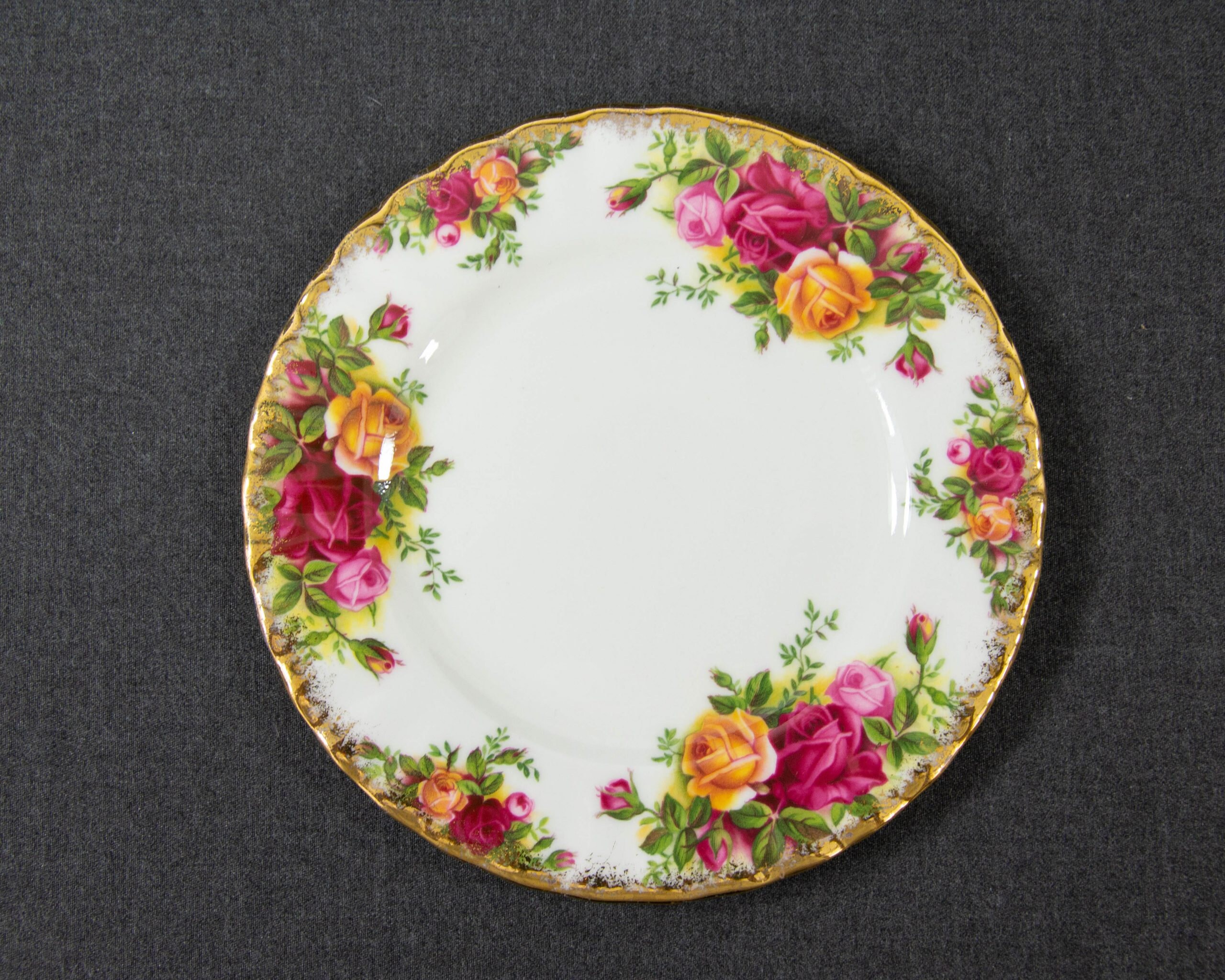 Royal Albert Old Country Roses Cake Plate | Etsy