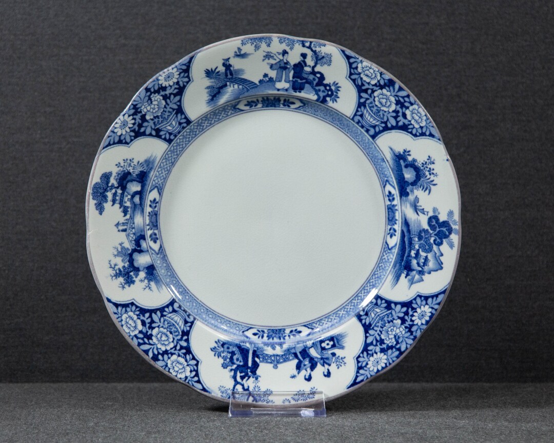 An Antique Booths Ming Lunch Plate or Luncheon Plate (crazing) - Etsy