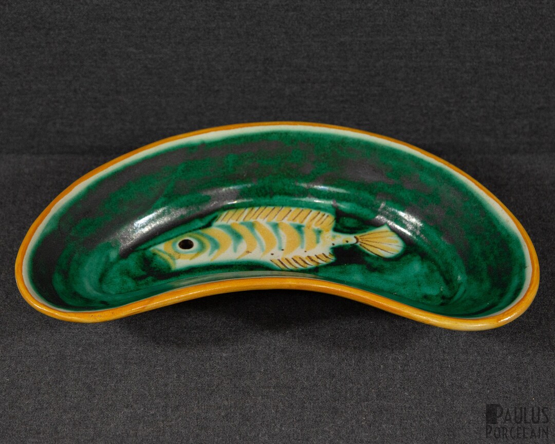 A Ceramiche Musa Italian Pottery Fish Serving Dish - Etsy