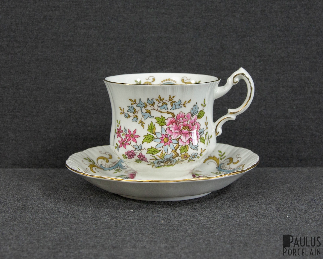 A Royal Standard 'mandarin' Teacup and Saucer very Small Chip on the ...
