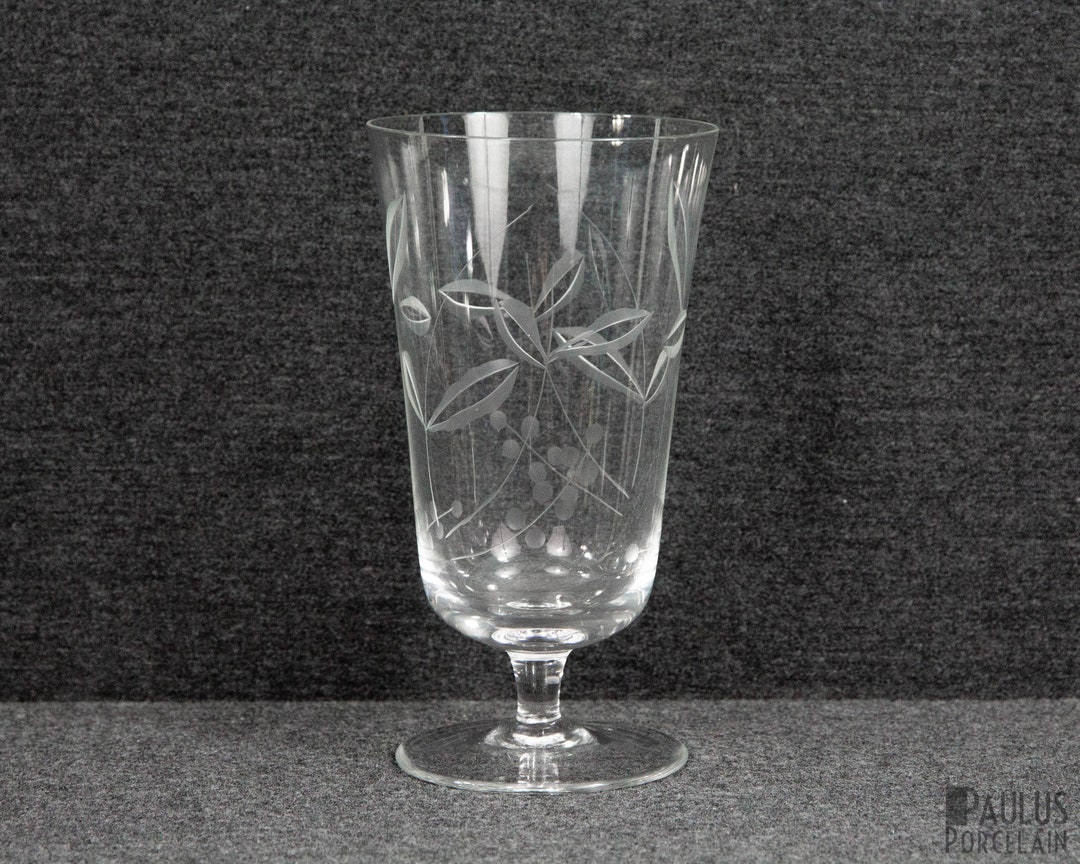 A Charming Antique Cut Crystal Glass - Etsy