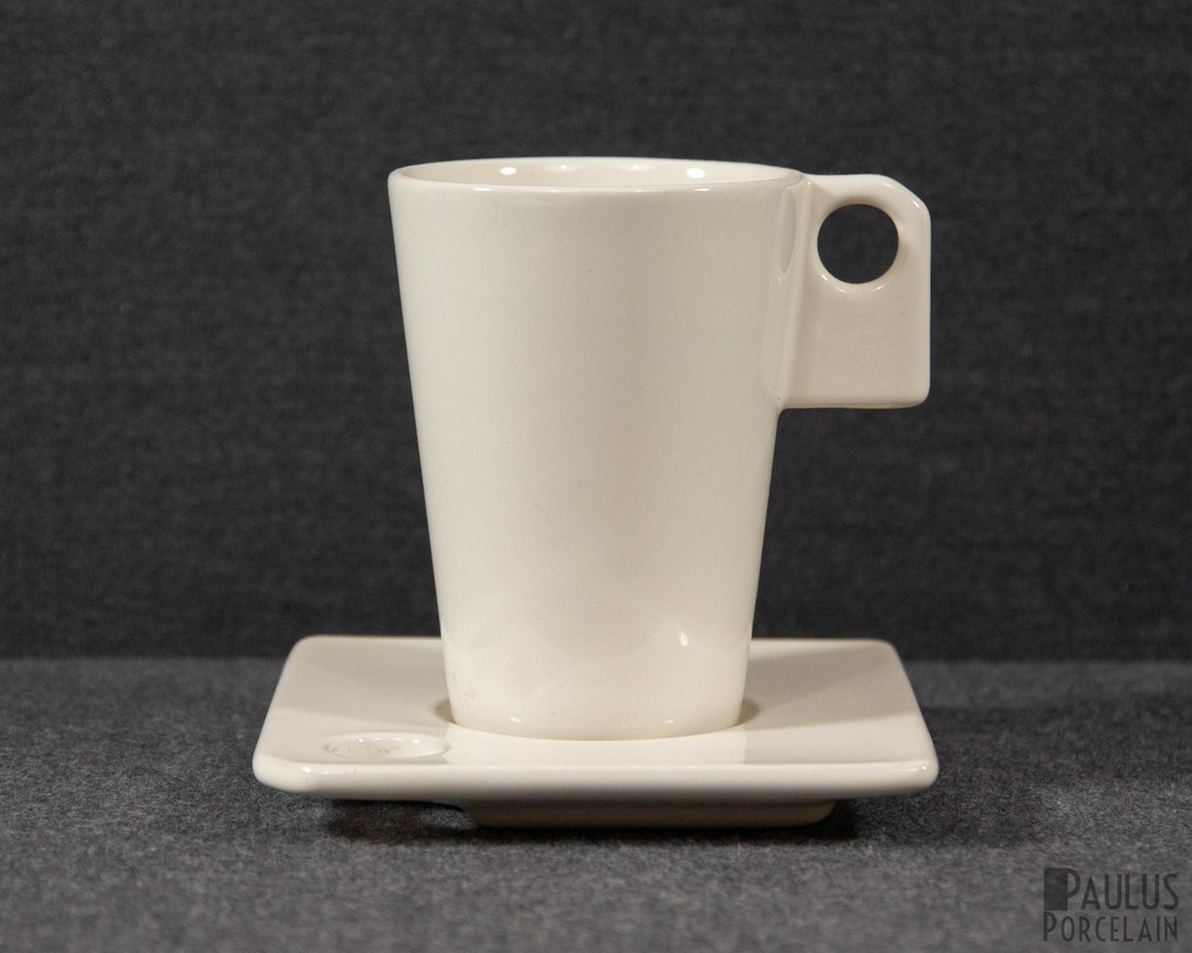 A Royal Boch 'MPA' Coffee Cup and Saucer, Designed by Marc Pairon ...