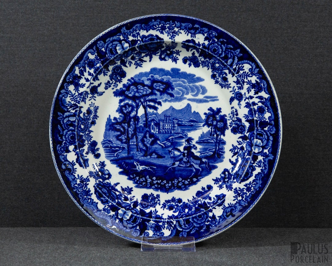 An Antique Petrus Regout Amazone Pattern Dinner Plate - Etsy