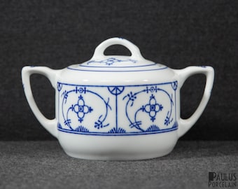 A Vintage Kahla 'blau Saks' Soup Plate With a Strawflower Pattern in ...