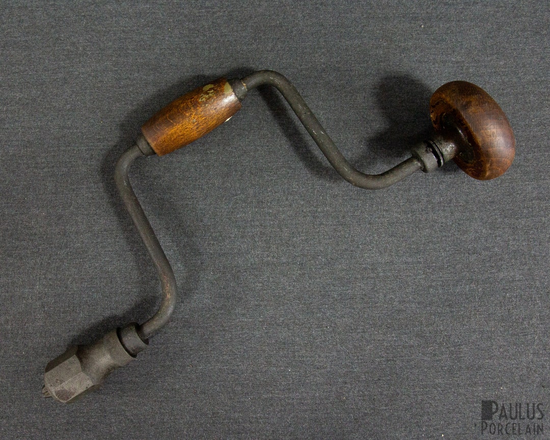 Antique Manual Brace Drill, Hand Operated Drill - Etsy
