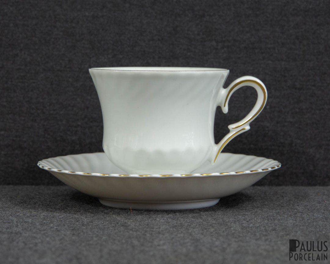 A Rare AK Kaiser Jeanette Teacup and Sauer Made of Porcelain With a ...