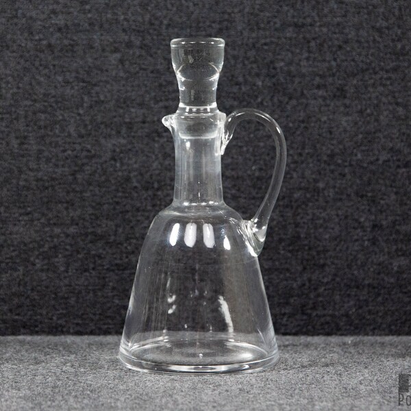 Antique Glass Jug With Stopper - Etsy