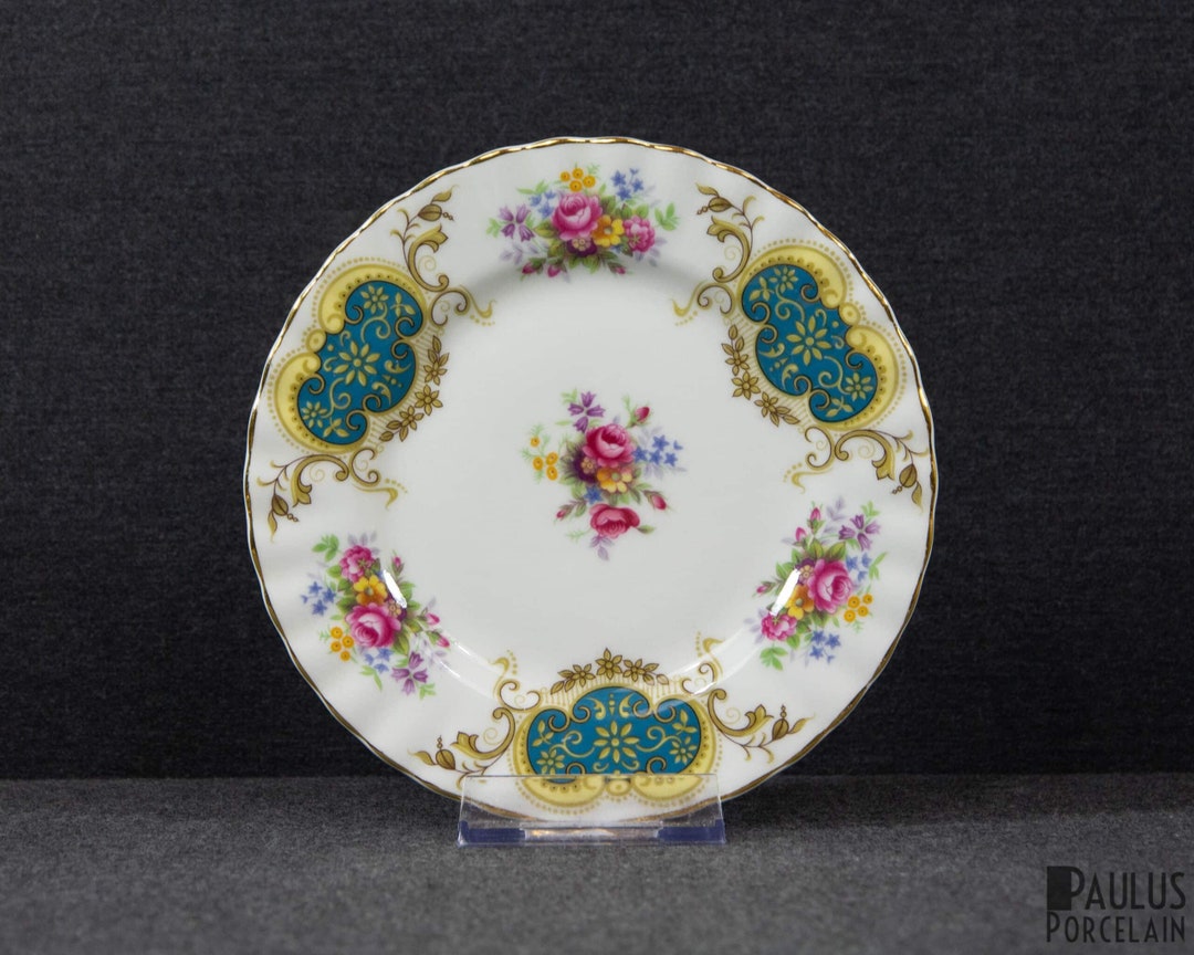 A Charming Royal Albert Berkeley Cake Plate, Dessert Plate or Side ...