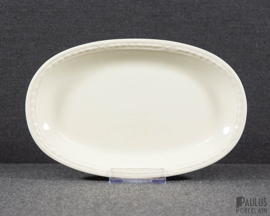 A Royal Creamware Recamier Oval Serving Dish - Etsy