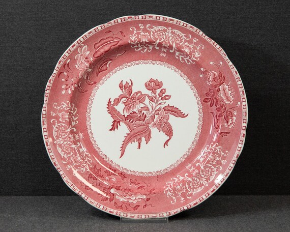 Spode Pink Camilla Dinner Plate light crazing - Etsy Italia