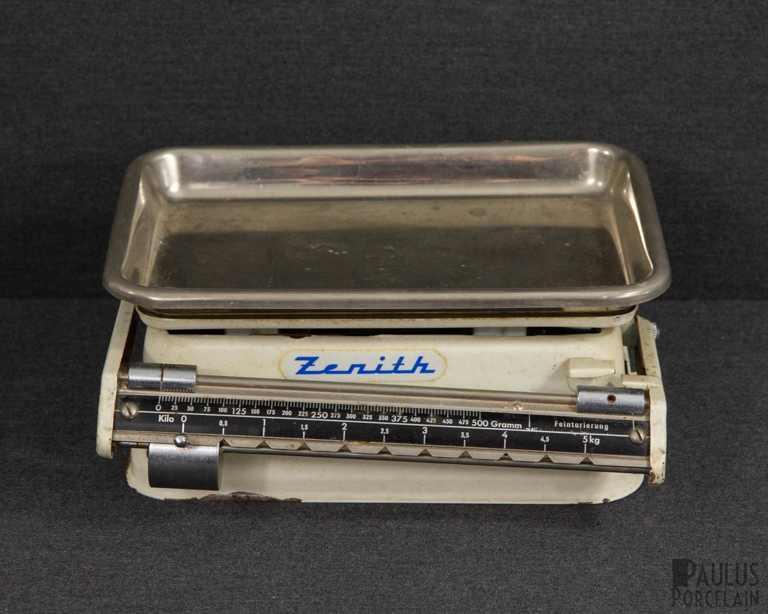 A Lovely Vintage Zenith Small Weight Operated Scale - Etsy