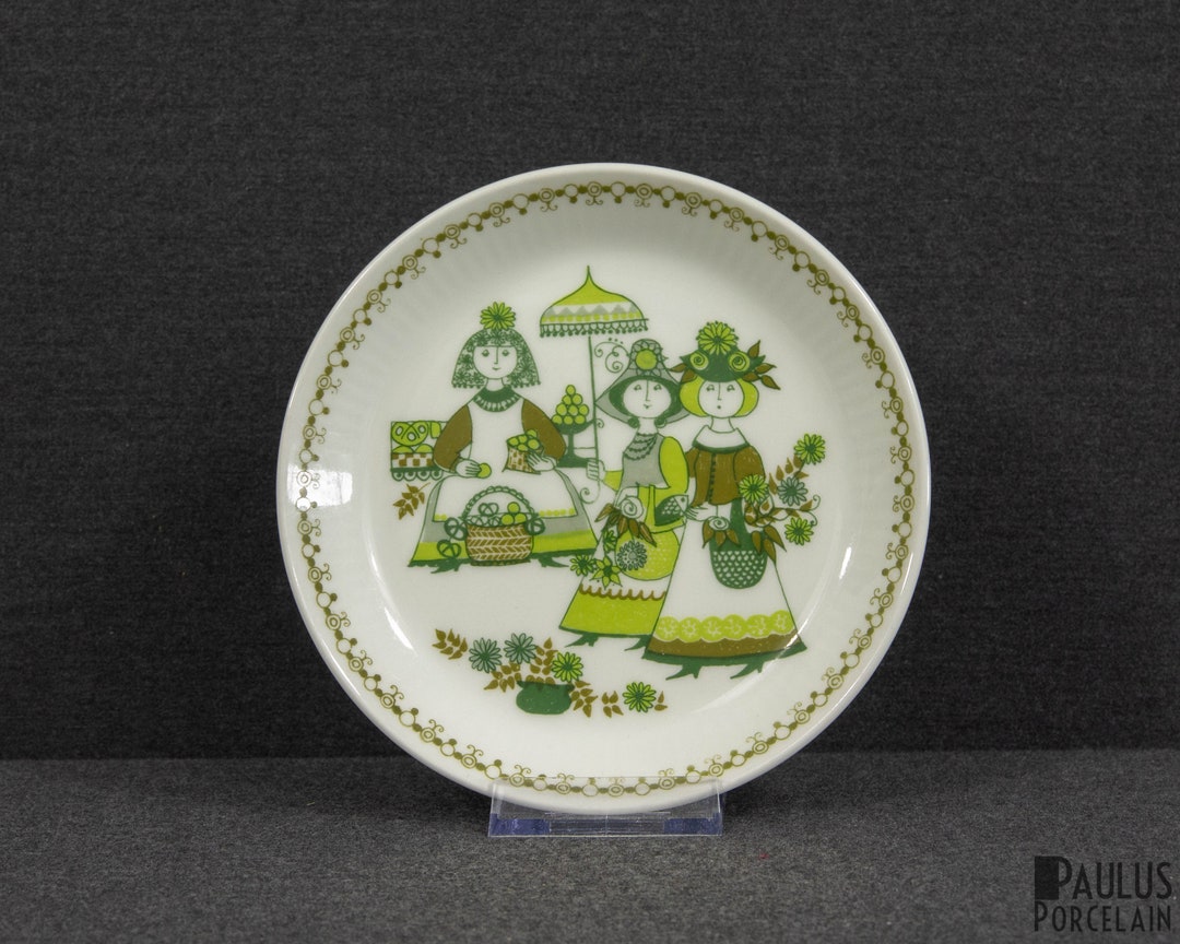 A Figgjo Flint Norway Turi Design Market Cake Plate/ Side Plate or ...