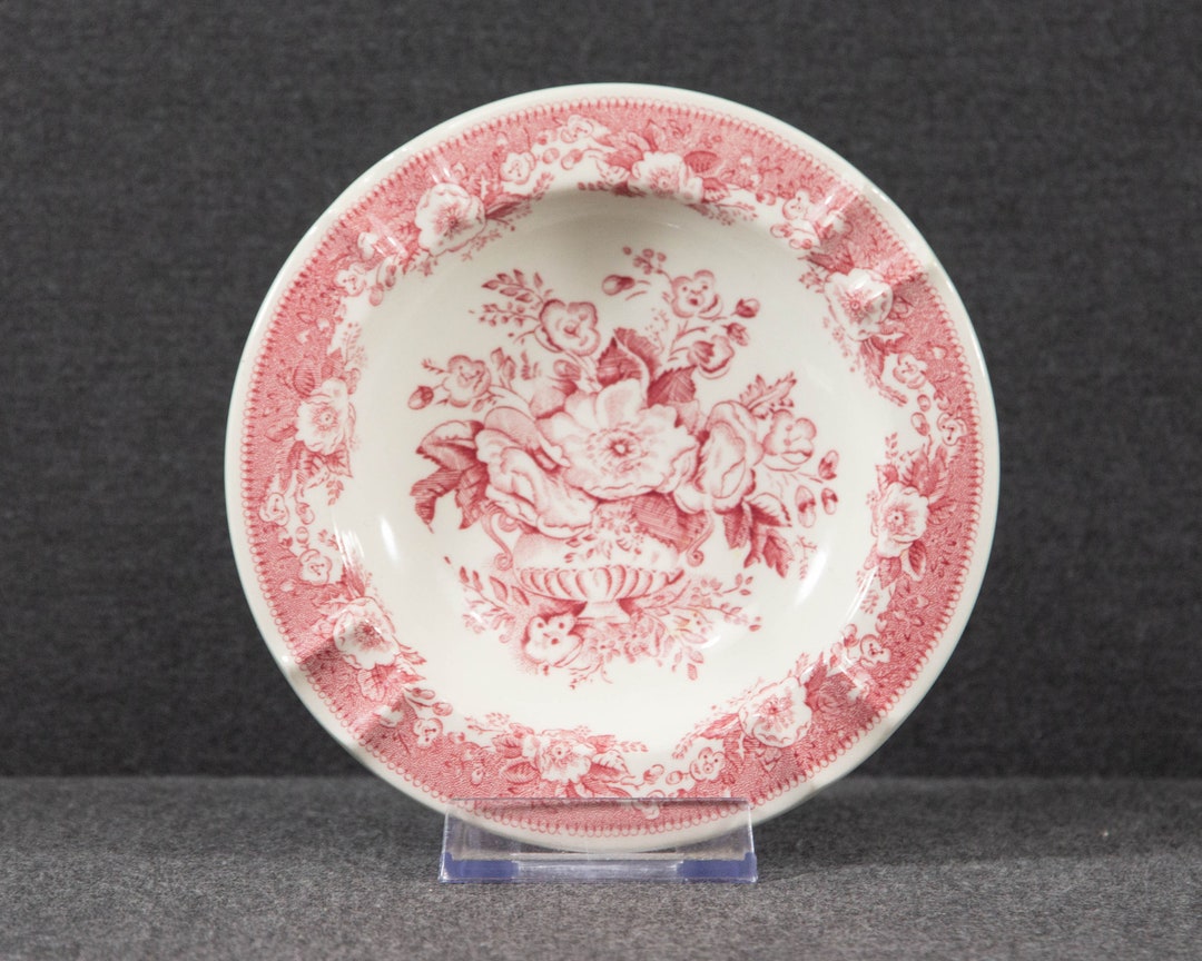 A Beautiful Villeroy & Boch Balmoral red Ashtray - Etsy