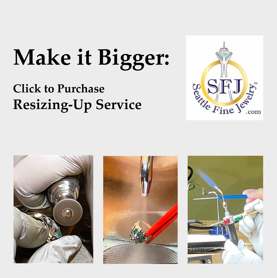 Make It Bigger: Expert Ring Resizing-up Service. Available With SFJ ...