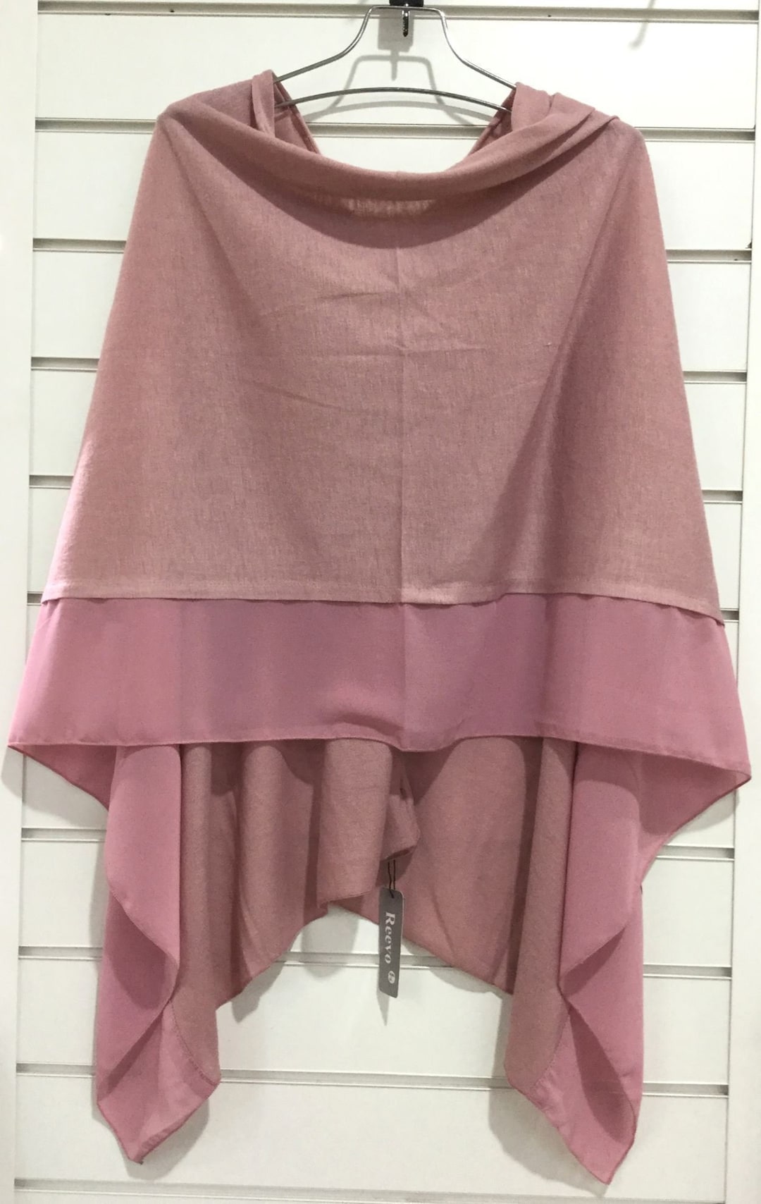 Dusky Pink Lightweight Poncho - Etsy UK