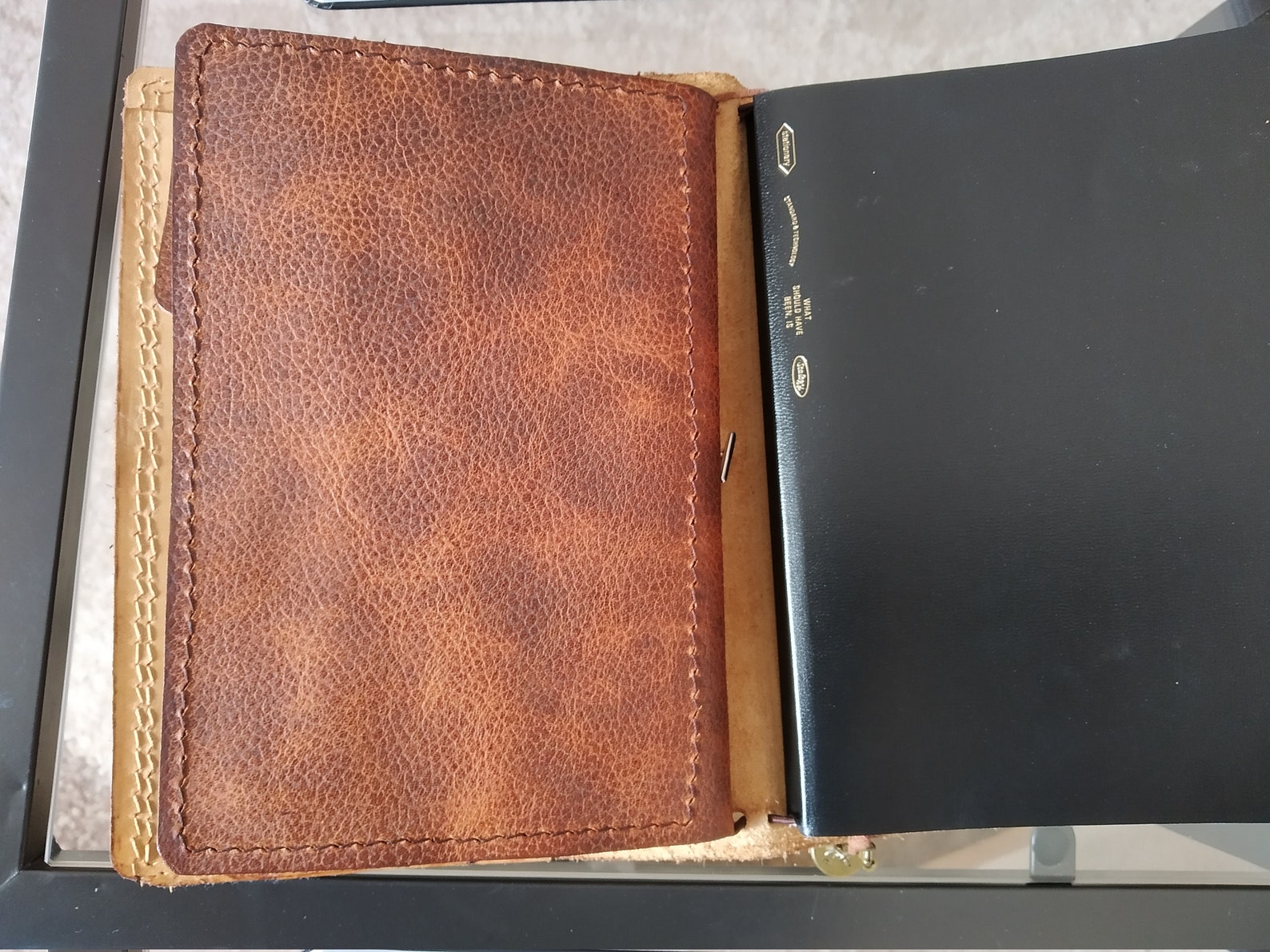 Pen/pencil Leather Insert for Traveler's Notebook - Etsy