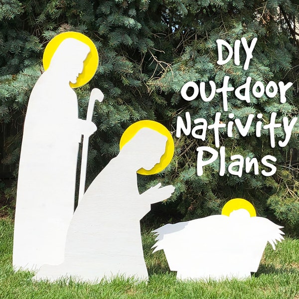 Nativity Scene Outdoor - Etsy