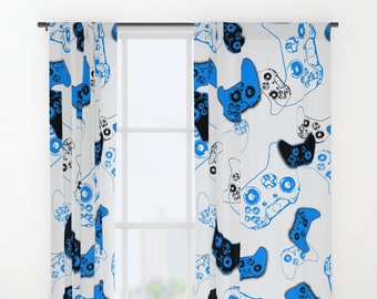 Video Game Window Curtains | Etsy