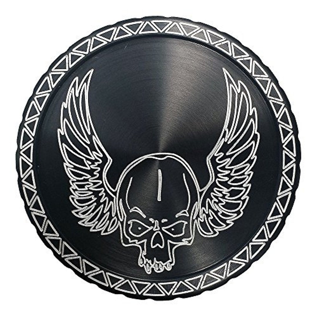 Snuff Can Lids, Tobacco Can, Engraved, Custom, Diplidz, Winged Skull - Etsy