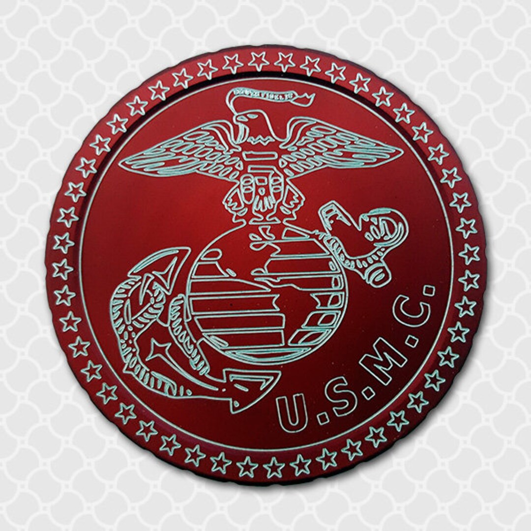 Snuff Can Lids, Tobacco Can, Engraved, Custom, Diplidz, U.S.M.C. - Etsy