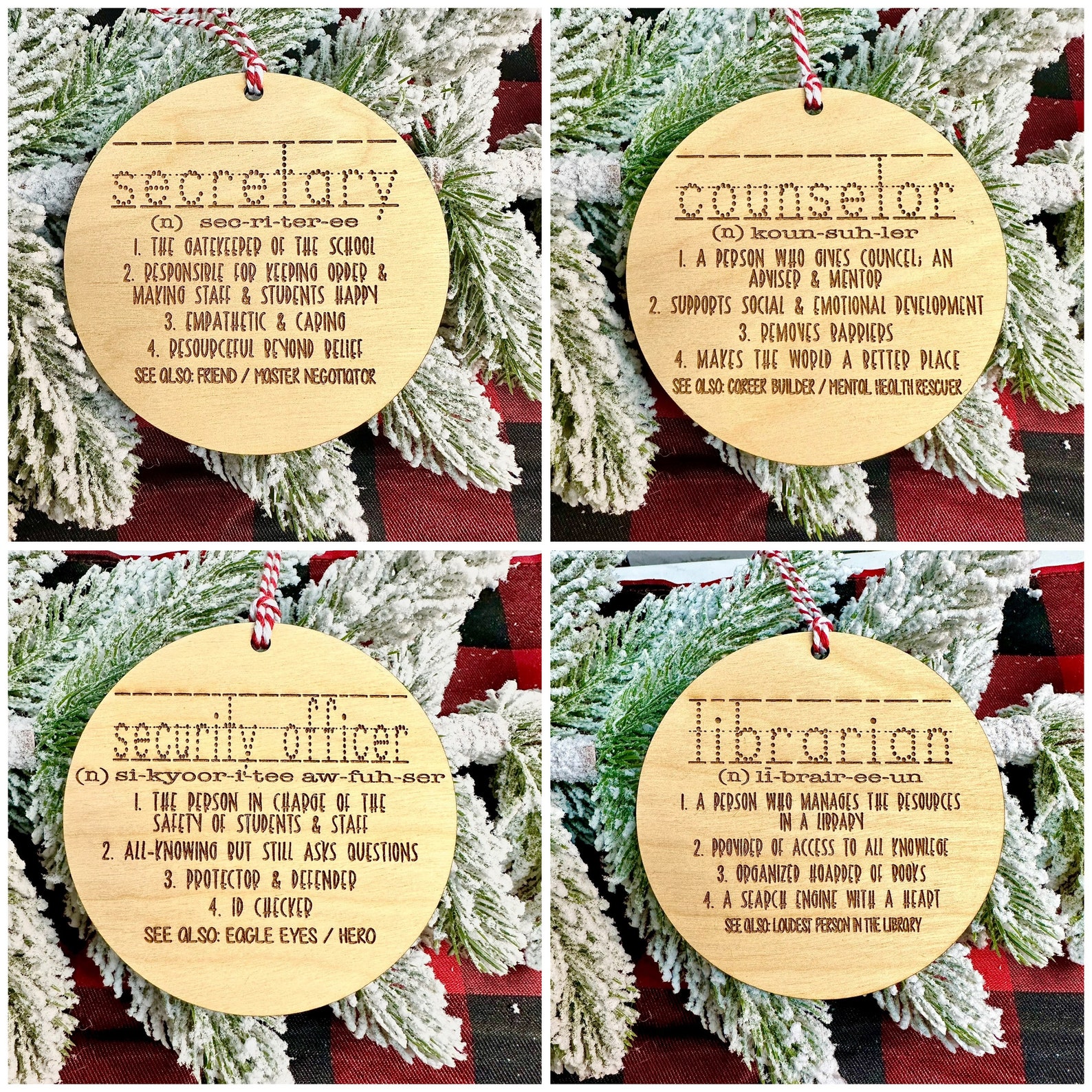 Teacher Definition Christmas - Etsy