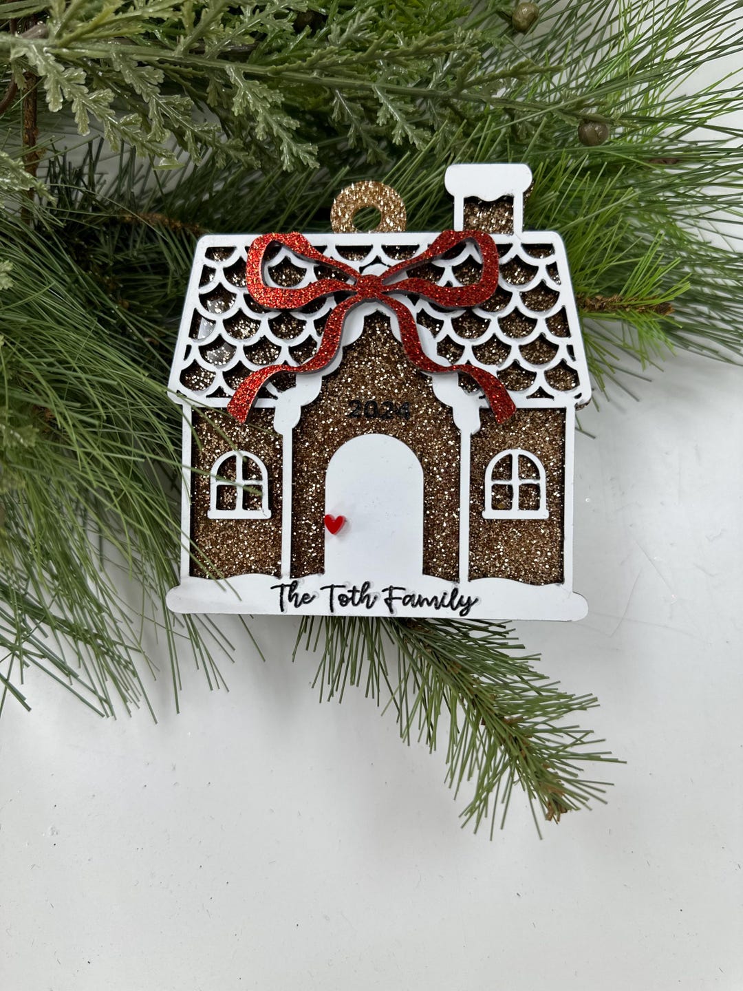 Gingerbread House Christmas Ornament| Christmas Ornament| Gingerbread ...