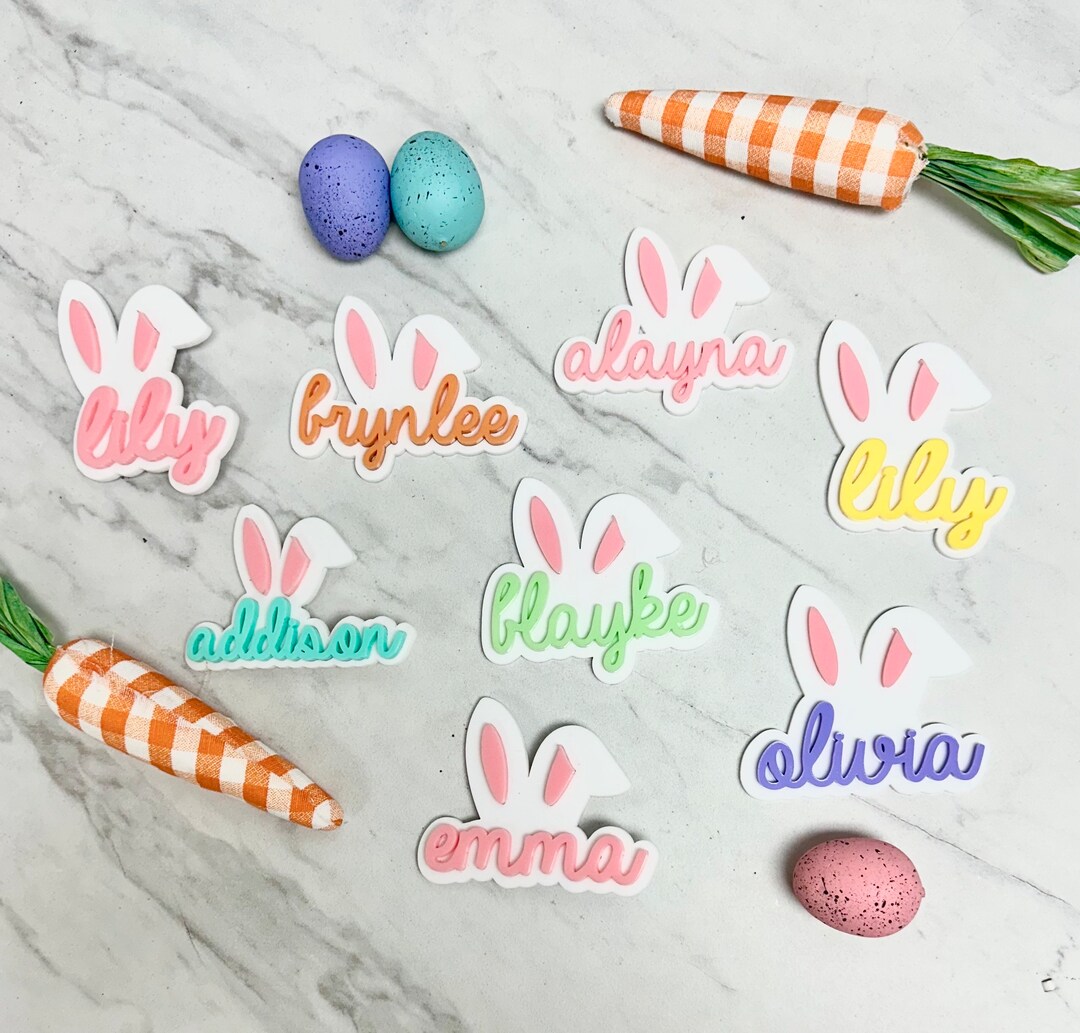 Easter Girls Hair Clips| Bunny Ear Hair Clips| Girls Hair Clips| Easter ...
