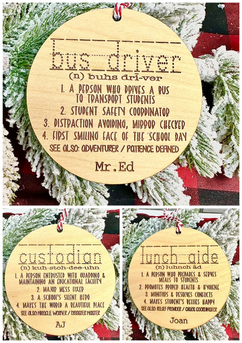 Teacher Definition Christmas - Etsy