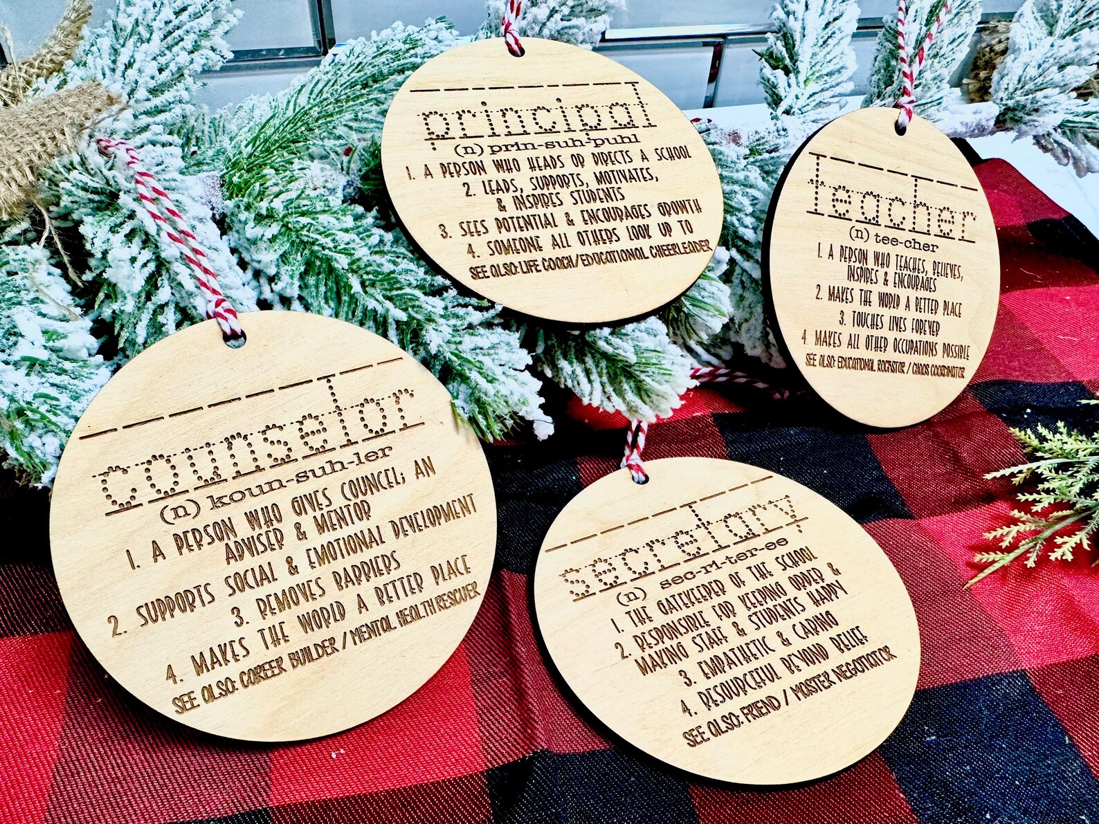 Teacher Definition Christmas - Etsy