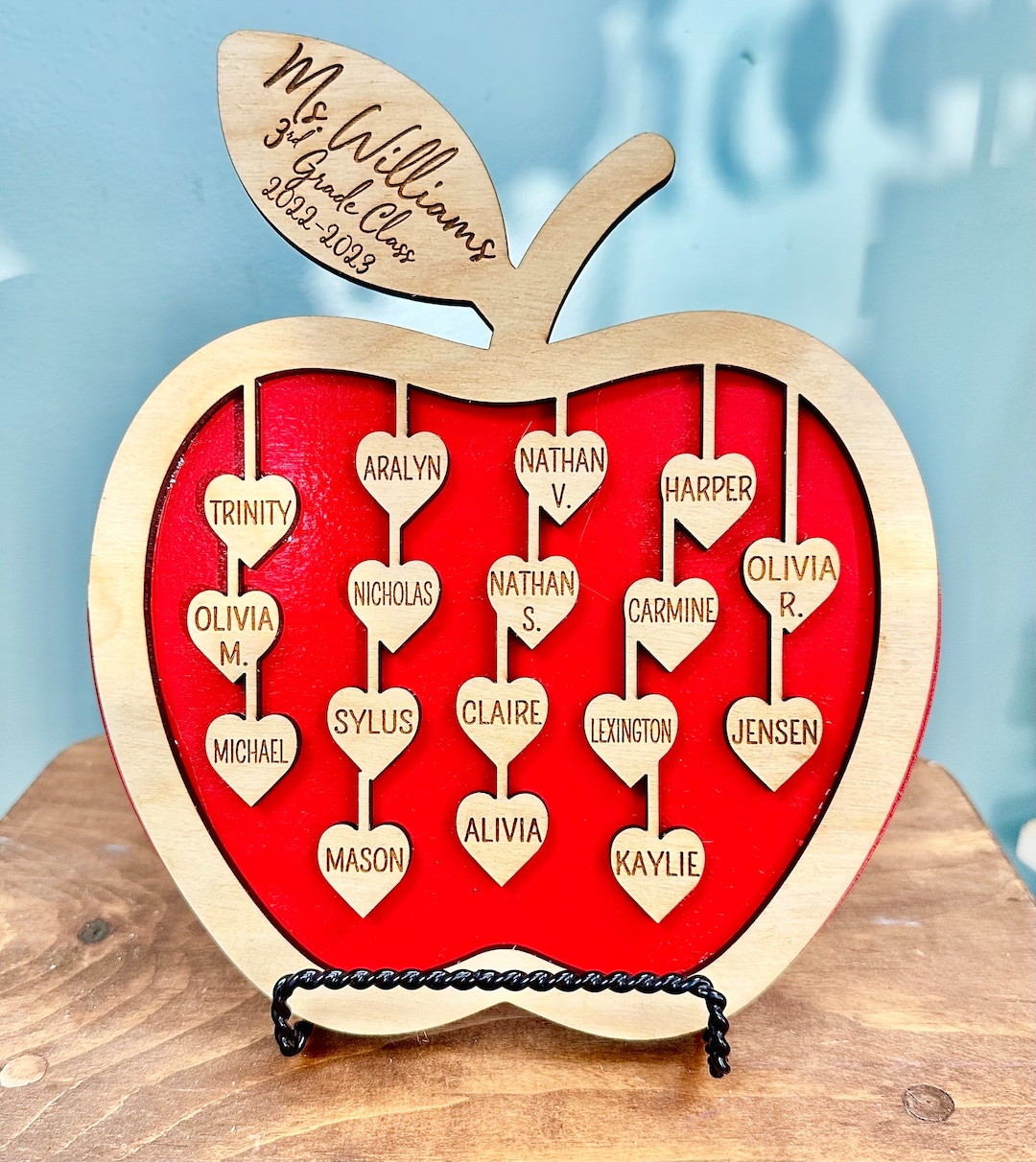 Classroom Teacher Gift| Apple Teacher Gift Sign | Teacher Gift | End of ...