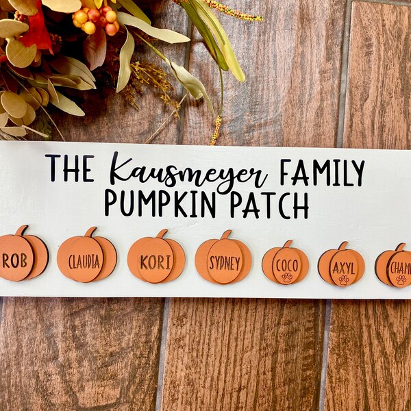 Pumpkin Patch Sign - Etsy
