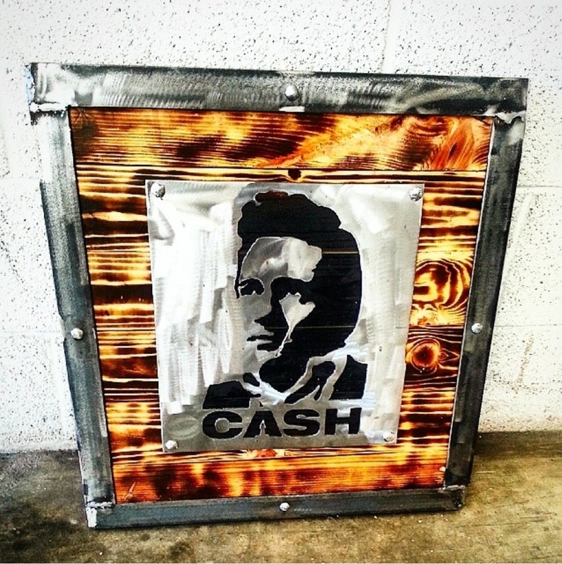 Johnny Cash Vintage Sign - Etsy