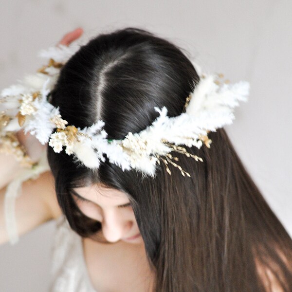 Flower Girl Head Wreath - Etsy