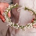 Flower Girl Crown Flower Girl Headband Flower Crown Wedding - Etsy