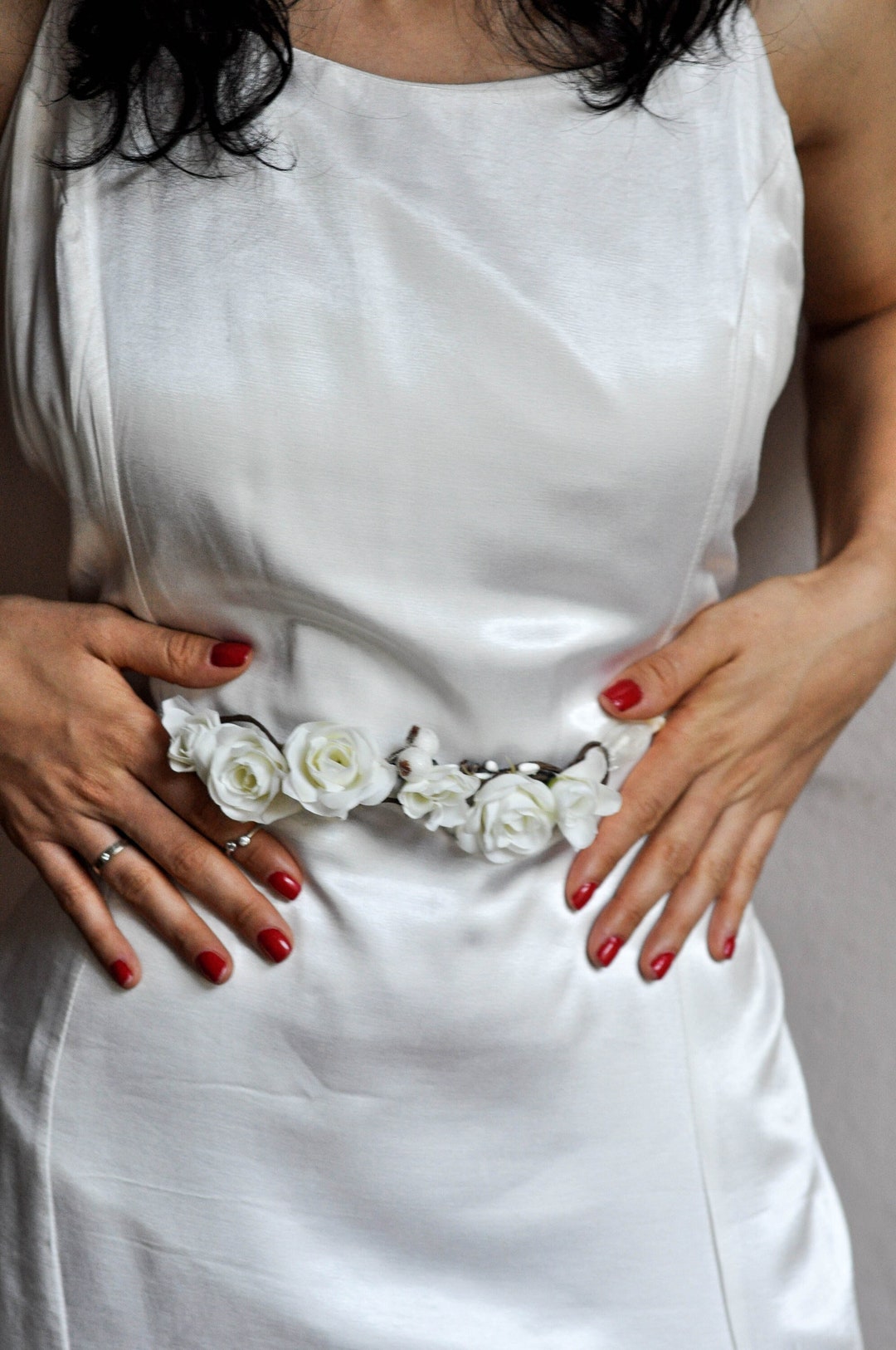 Flower Belt, Bridal Belt, Flower Sash Belt, Flower Belts, Floral Bridal ...