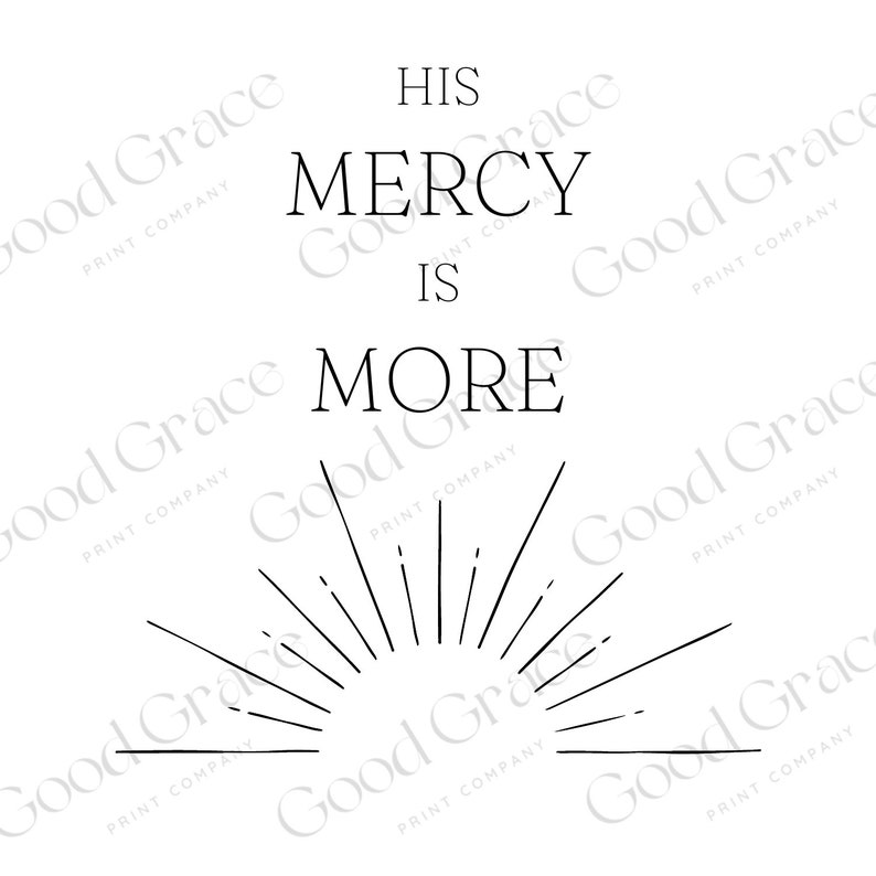 His Mercy is More Svg - Christian Svg - Religious Svg - Bible Svg ...