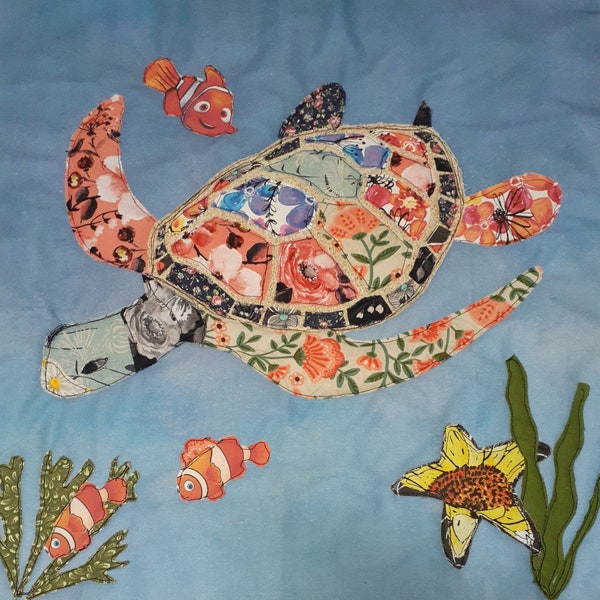 Turtle Quilt Pattern - Etsy