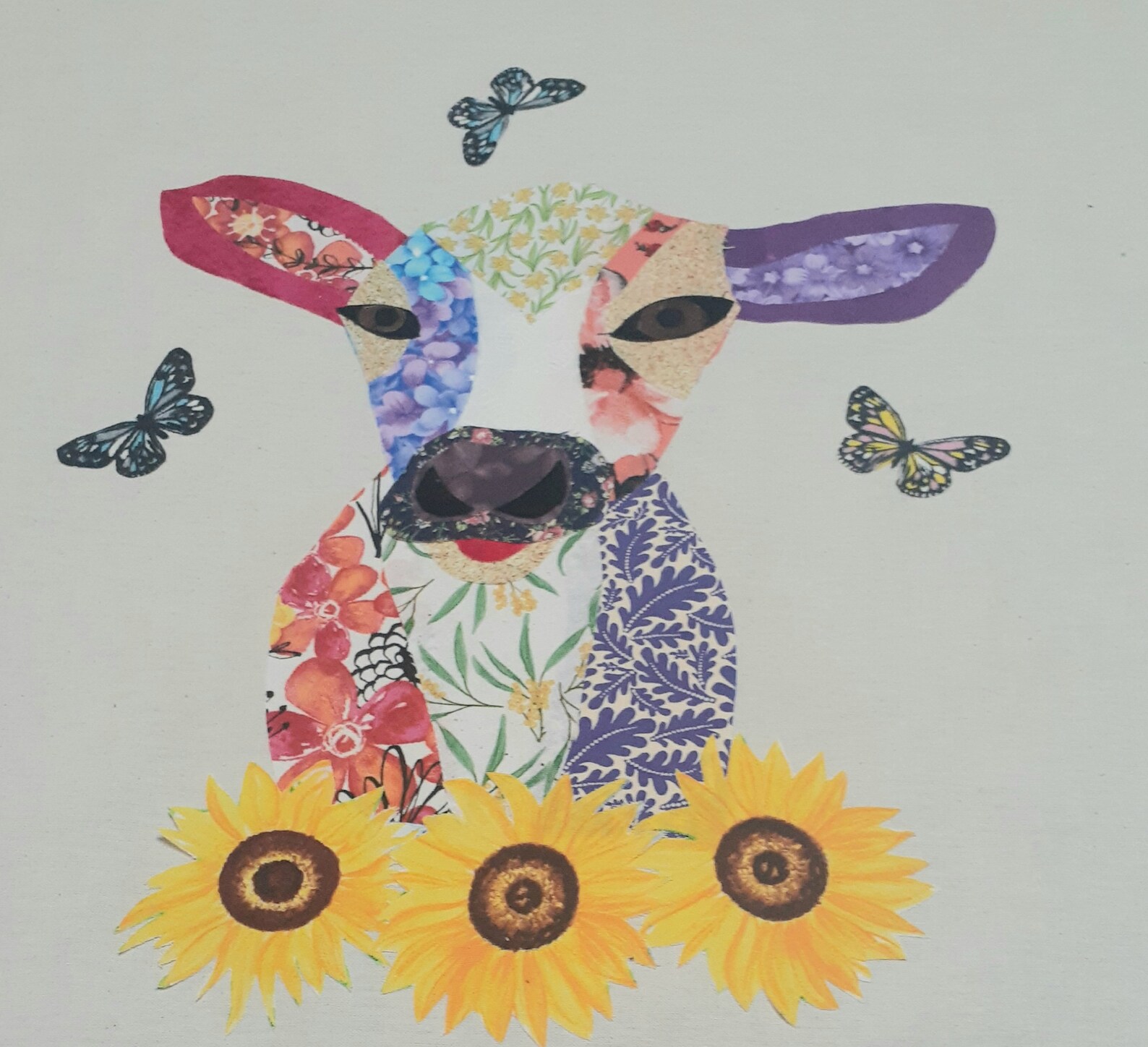 Cow Applique Pattern: Poppy Calf Quilt Block (PDF Pattern) - Etsy