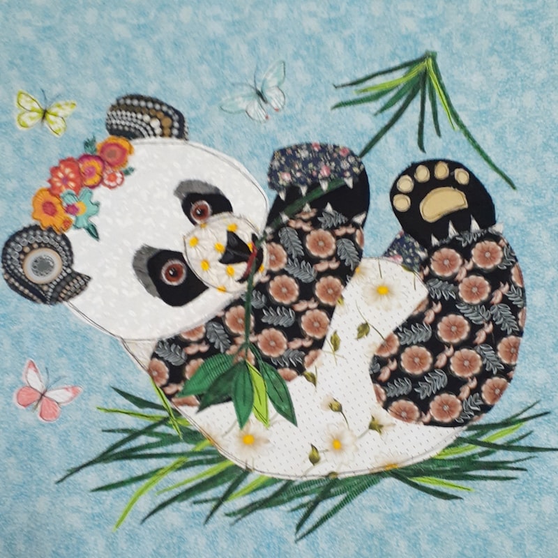 Panda Quilt Patterns - Etsy