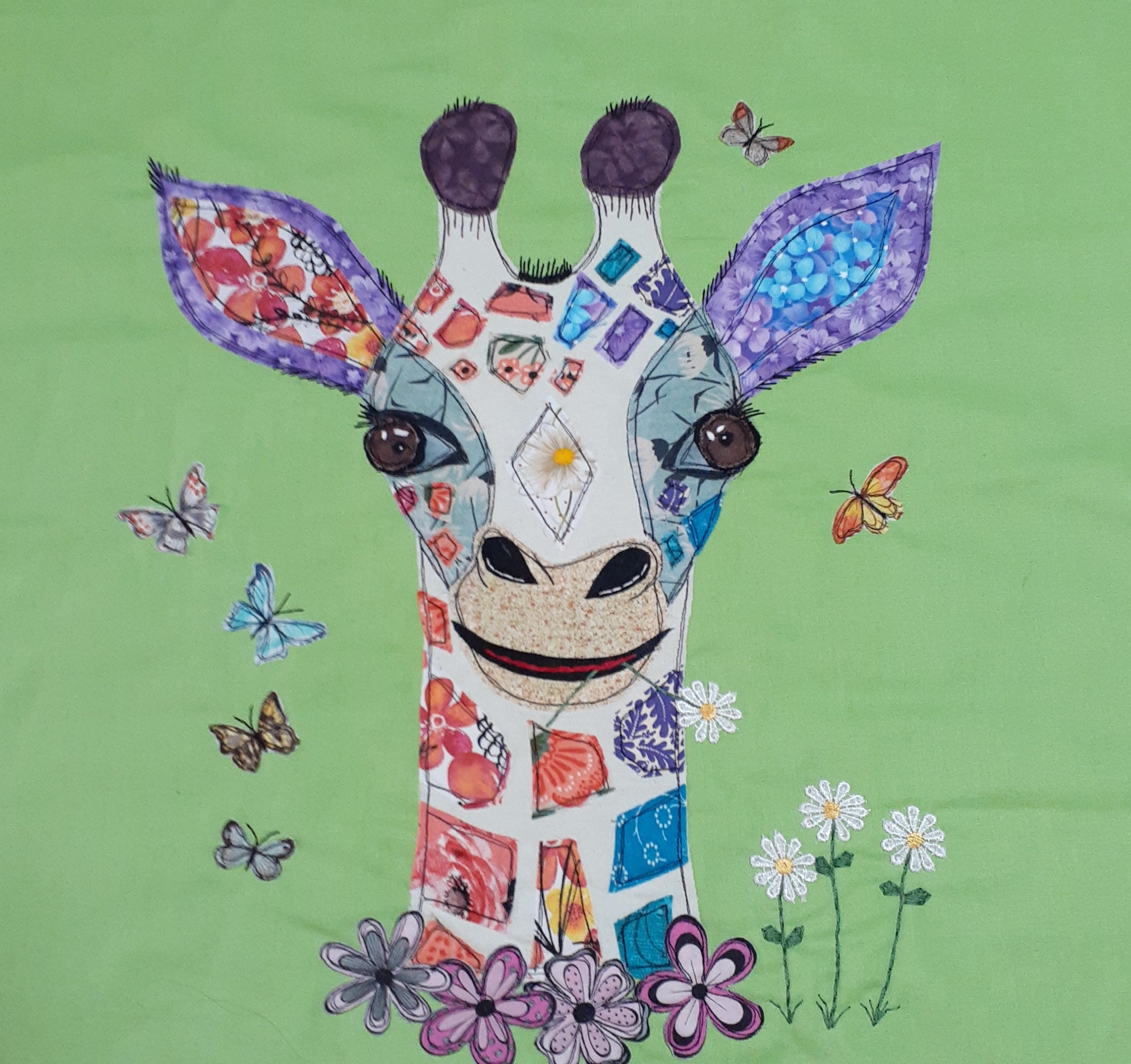 Giraffe Applique Pattern: Wild Animal Quilt Block (PDF Pattern) - Etsy