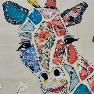 Giraffe Applique Pattern: Jill the Gentle Giant Quilt Block (PDF ...