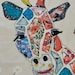 Giraffe Applique Pattern Jill the Gorgeous Gentle Giant Scrap Buster ...