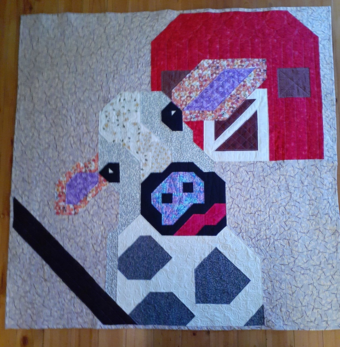 Cow Quilt Pattern: Crazy Daisy Farm Patchwork (PDF Pattern) - Etsy