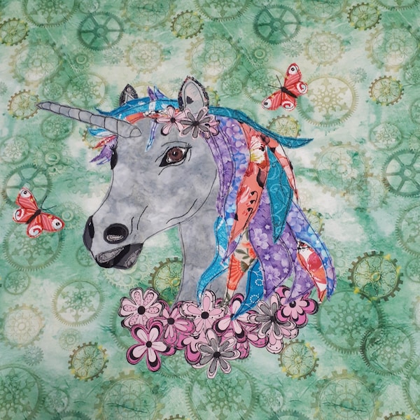 Unicorn Quilt Pattern - Etsy