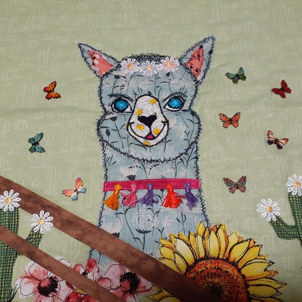 Llama Quilt Pattern - Etsy