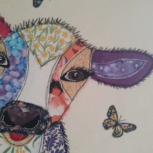 Cow Applique Pattern: Poppy Calf Quilt Block (PDF Pattern) - Etsy